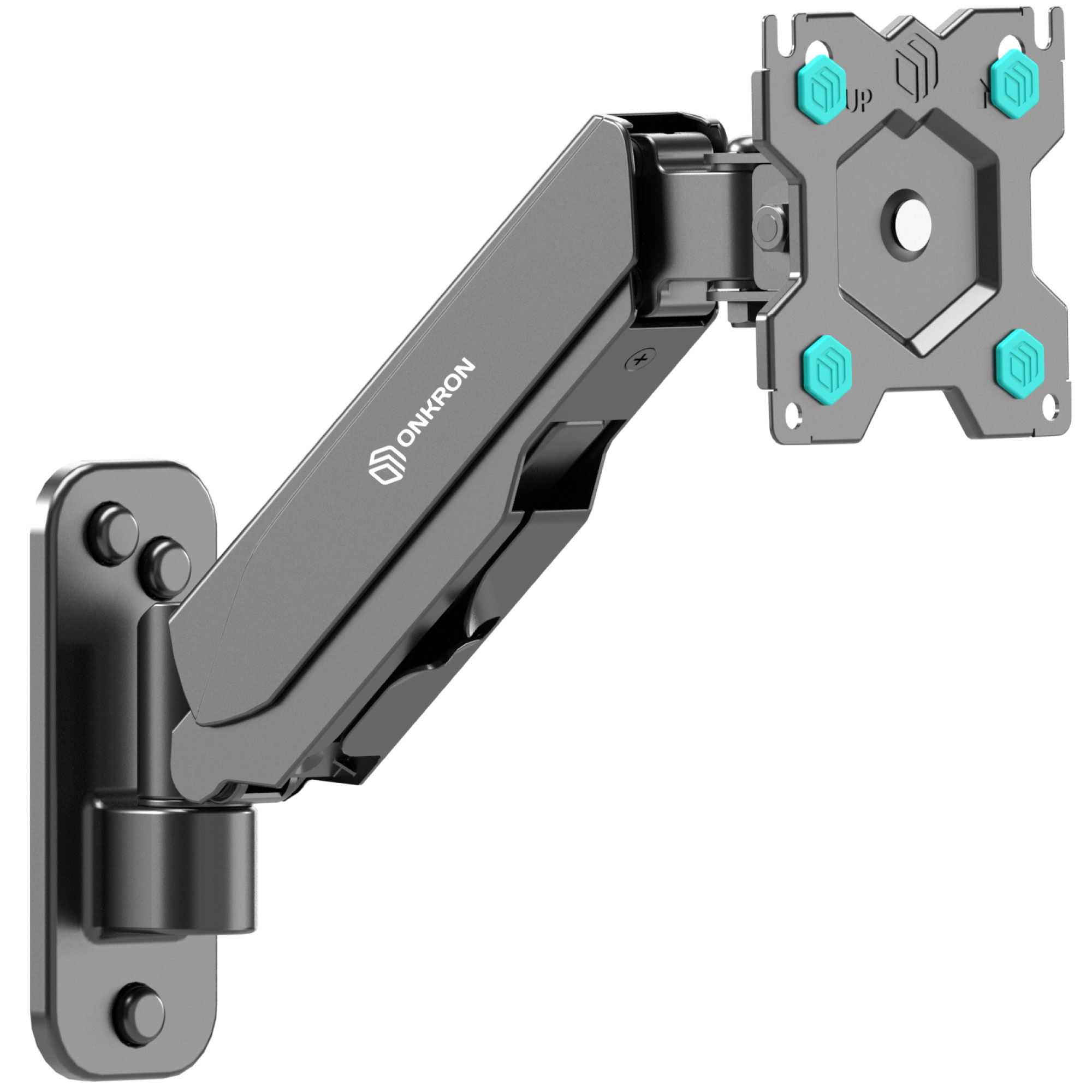 Amer Networks Long Articulating Monitor Wall Mount, Silver - Walmart.com