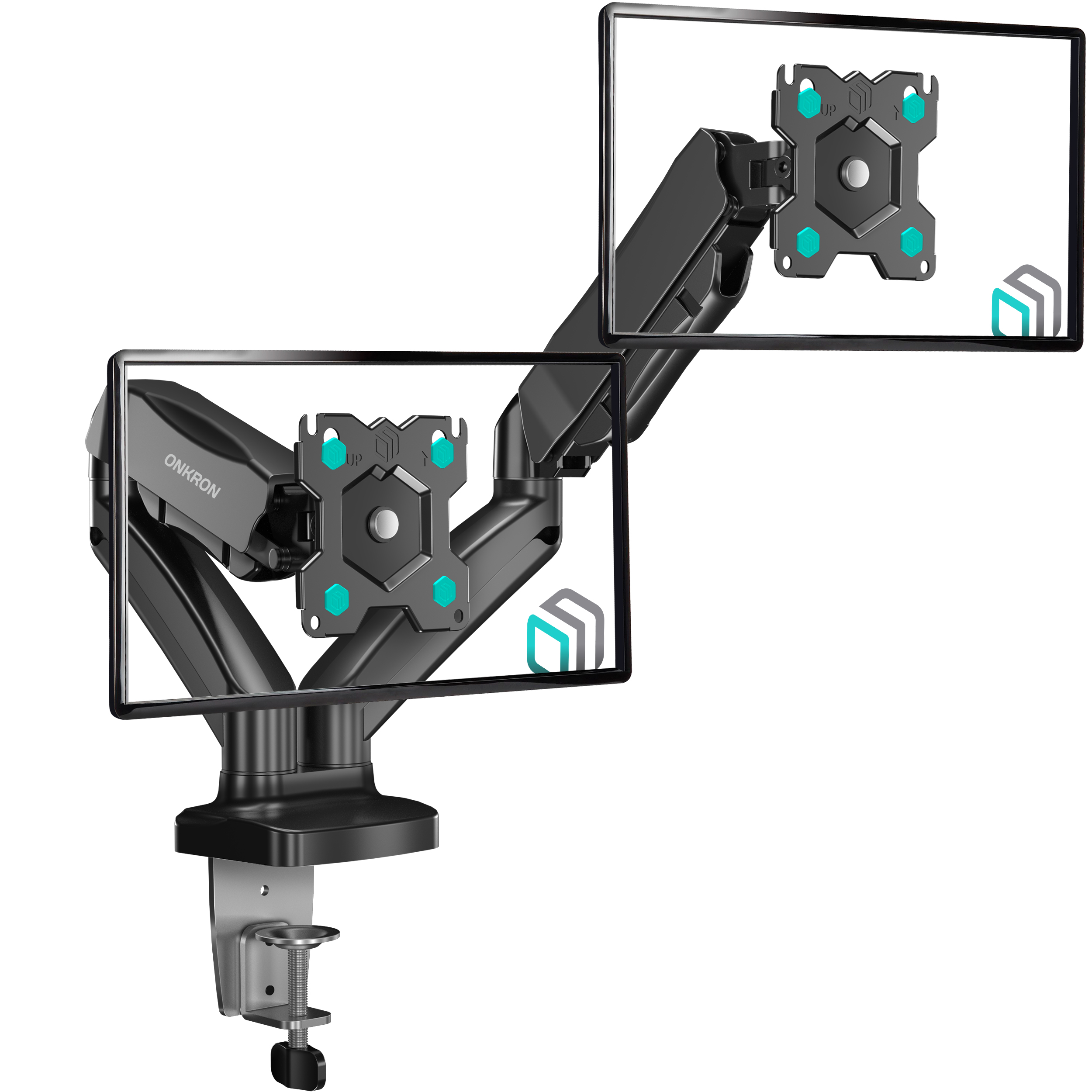 Ergotron 45-231-200 200 Series Dual Monitor Arm - Walmart.com