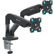 onn 13" - 32" Full Motion Dual Monitor Desk Mount - Walmart.com