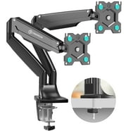onn 13" - 32" Full Motion Dual Monitor Desk Mount - Walmart.com