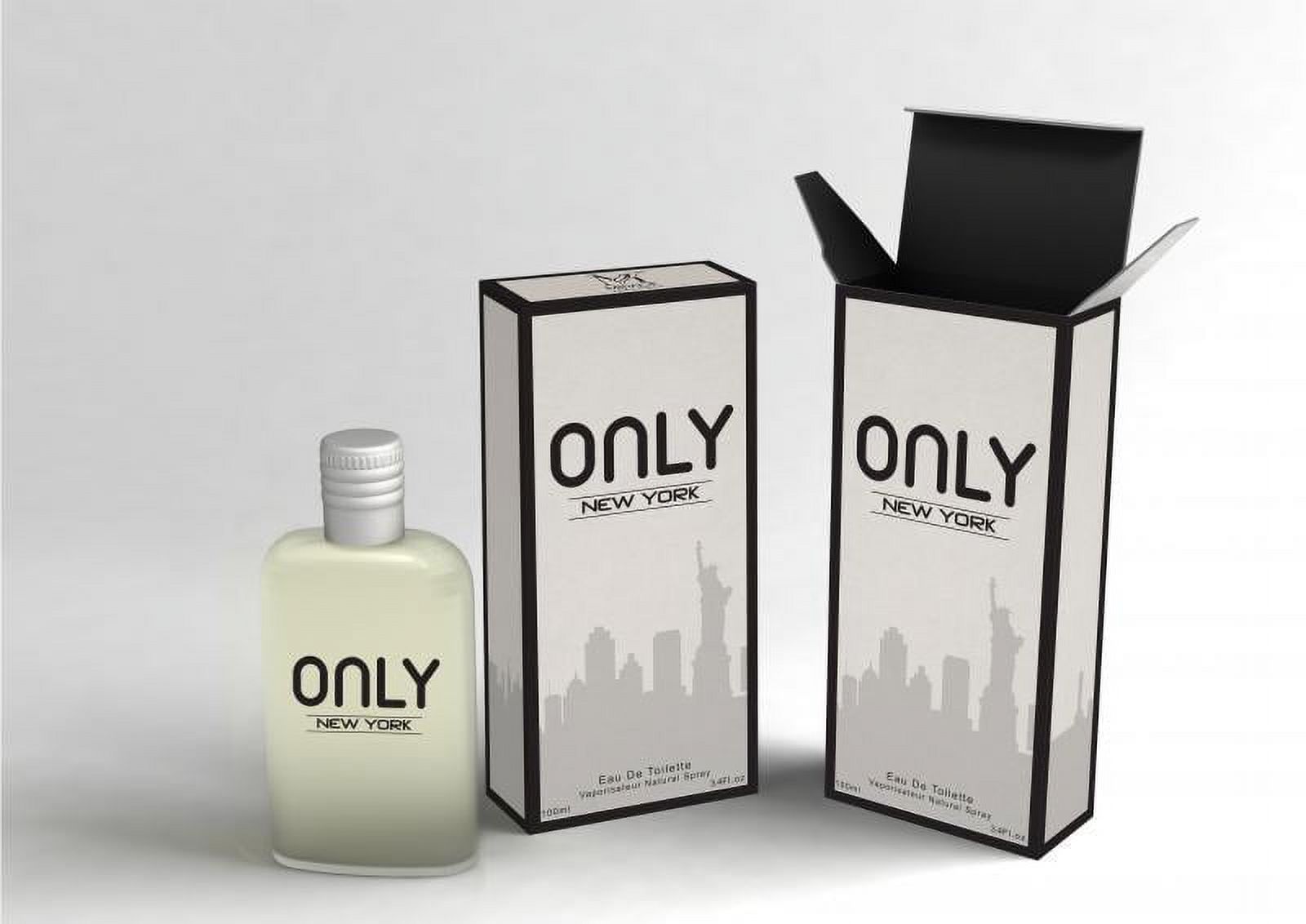 ONLY NEW YORK Men's Designer EDT Cologne 3.4 oz Spray - Walmart ...