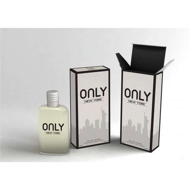 ONLY NEW YORK Men's Designer EDT Cologne 3.4 oz Spray - Walmart ...