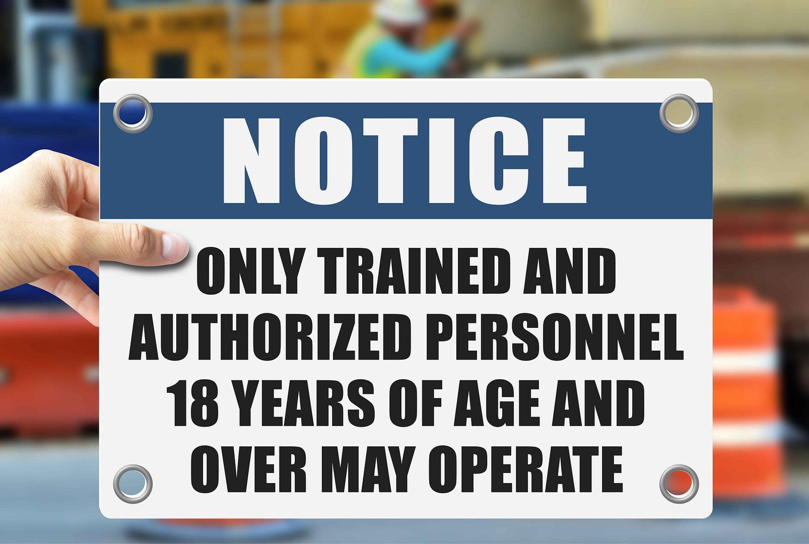 ONLY TRAINED AND AUTHORIZED PERSONNEL 18 YEARS OF AGE AND OVER MAY ...