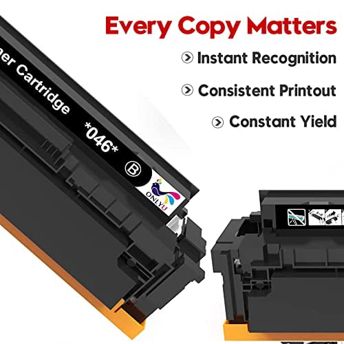 ONLYU Compatible Toner Cartridge Replacement for 046 046H CRG-046H for ...