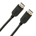 Onn+ DisplayPort Cable 6 ft, supports 4K UHD at 60Hz, 21.1 Gbps ...