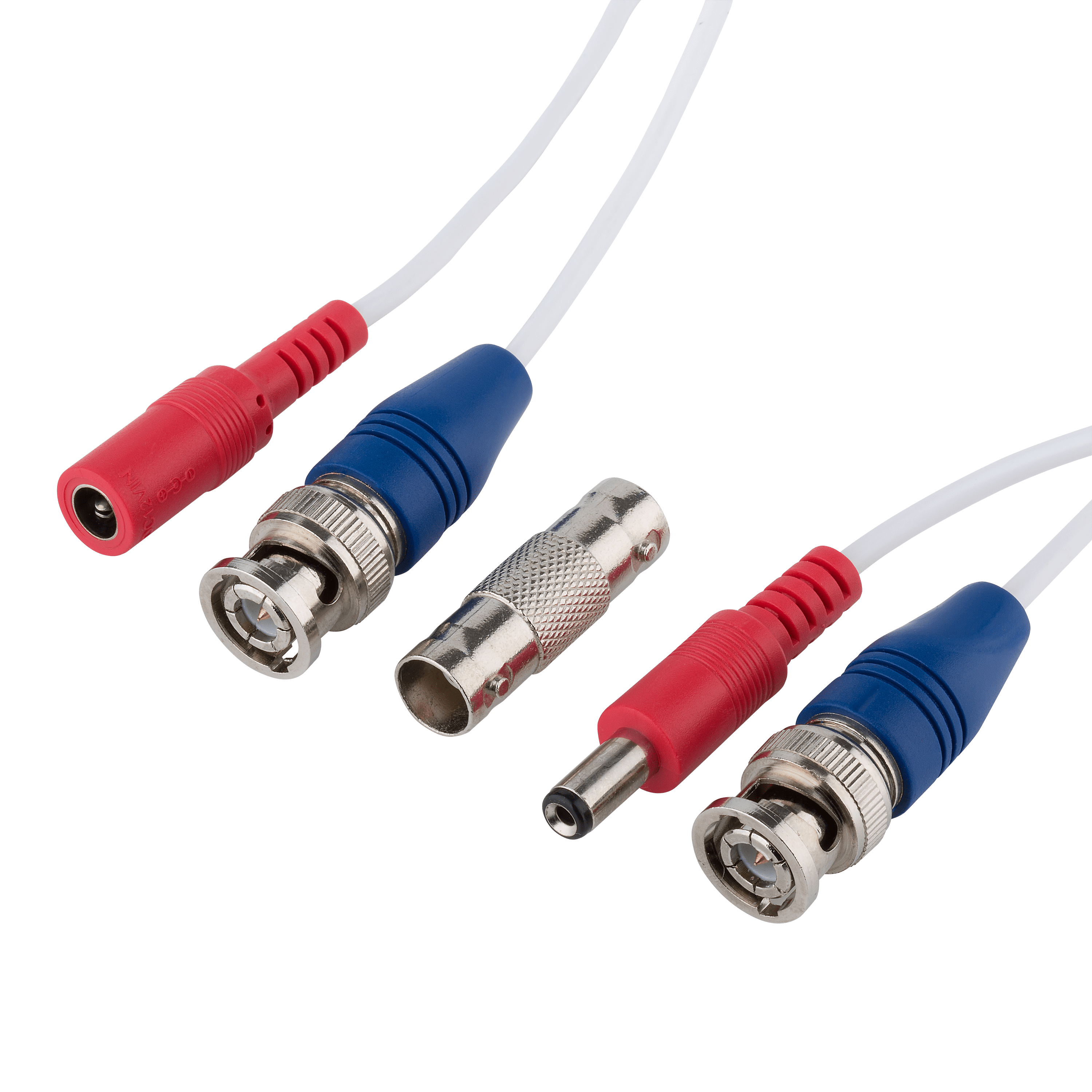 ONN. BNC Video Power Wire Cord,100ft,White, Wire for Security Camera ...