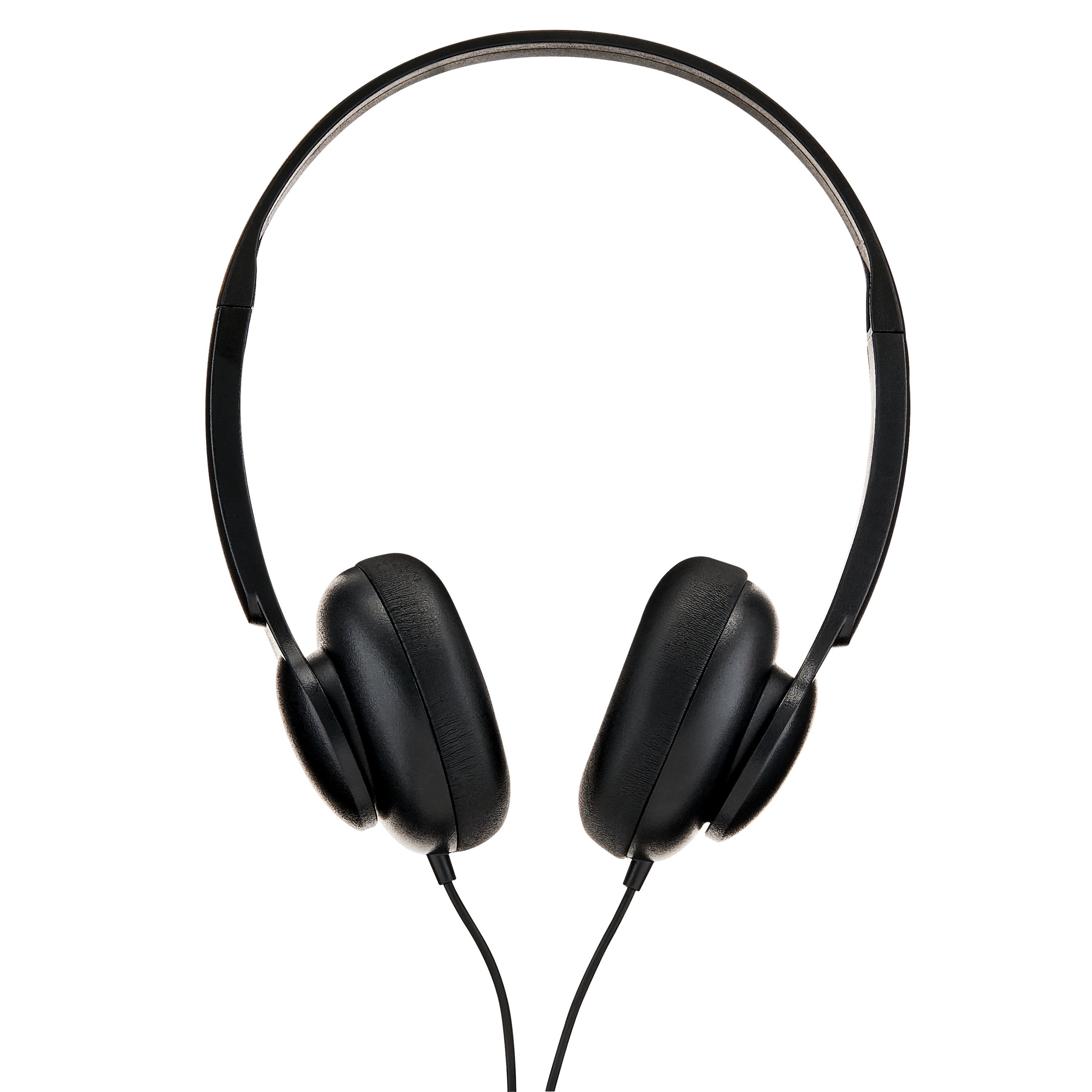 onn Wired On-Ear Headphone, Black - Walmart.com