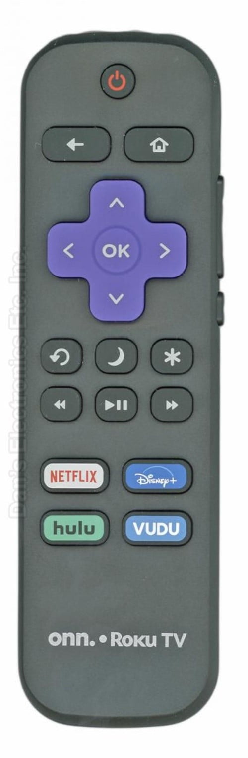 ONN RCALIR 2021 Roku with Netflix Disney Hulu Vudu TV Remote Control ...