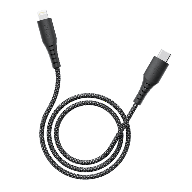 onn 6ft Lightning to USB-C braided charging cable, MFI certified, fast ...