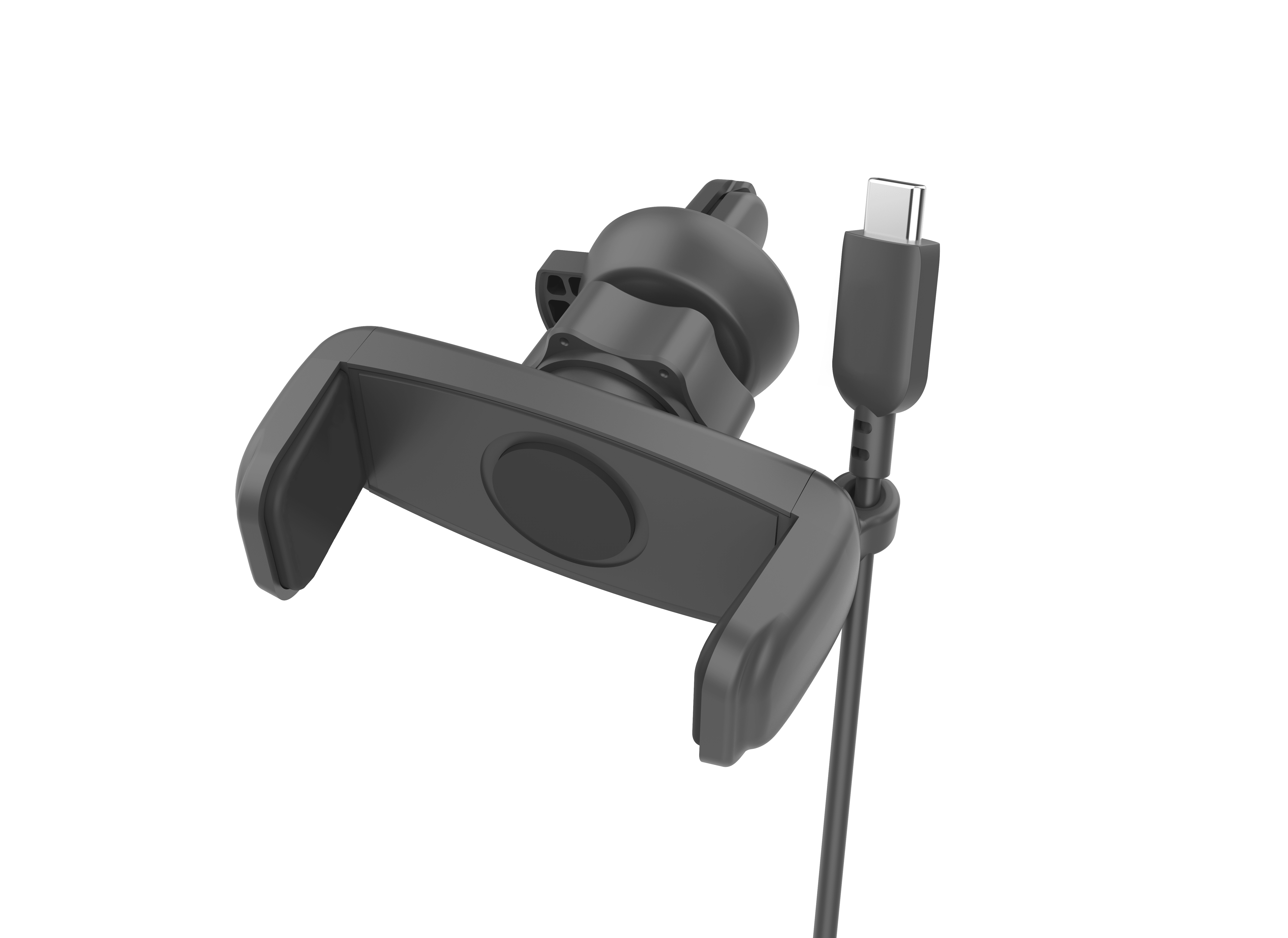 onn. Car Vent Phone Mount Compatible with 2.5" to 3.9" Wide Phones ...