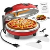 Virtu Electric Pizza Oven & Pizza Maker Machine, 12 Inch Pizza cooker ...