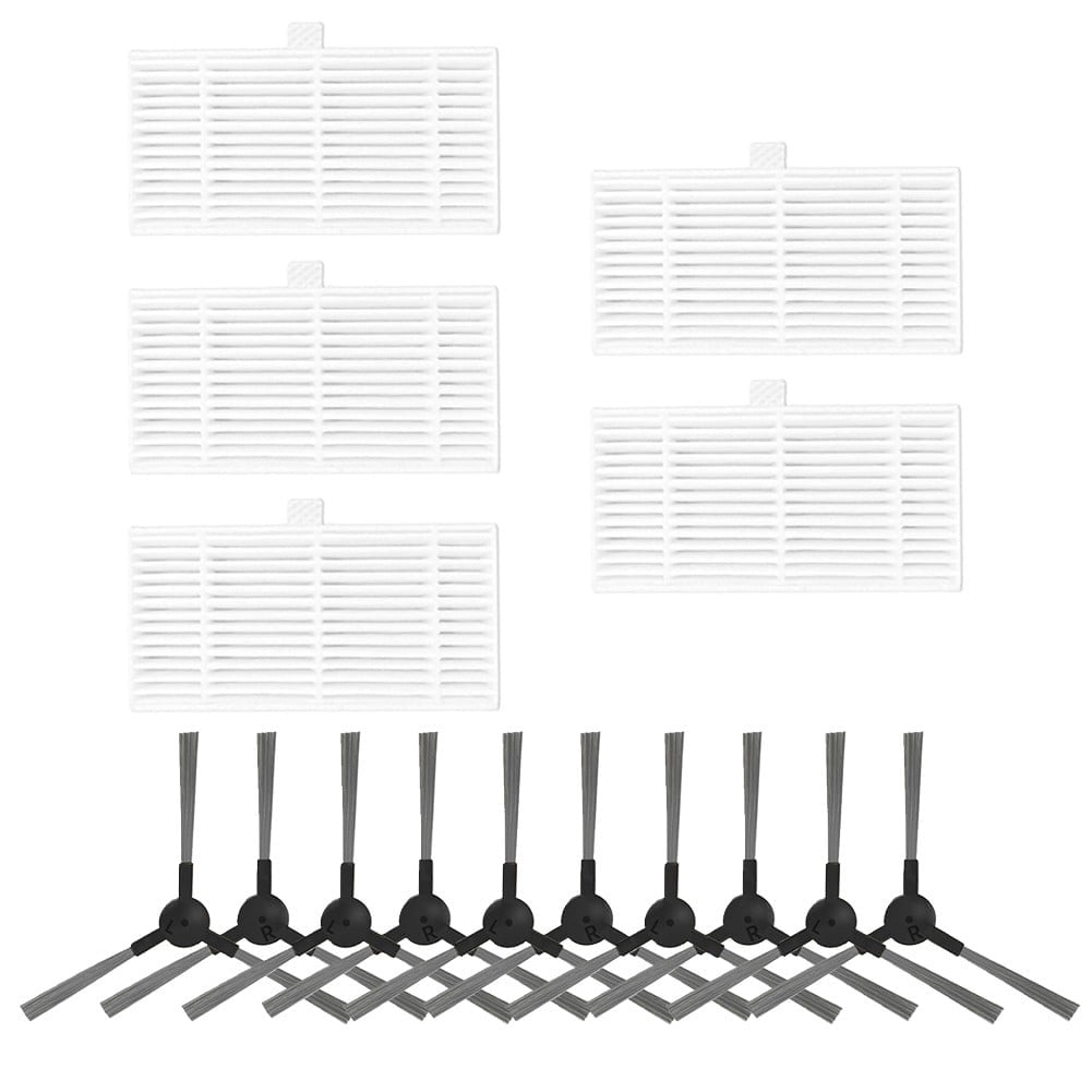 ONSON Robot Vacuum Replacement Parts Filters & Side Brushes for BR151 ...