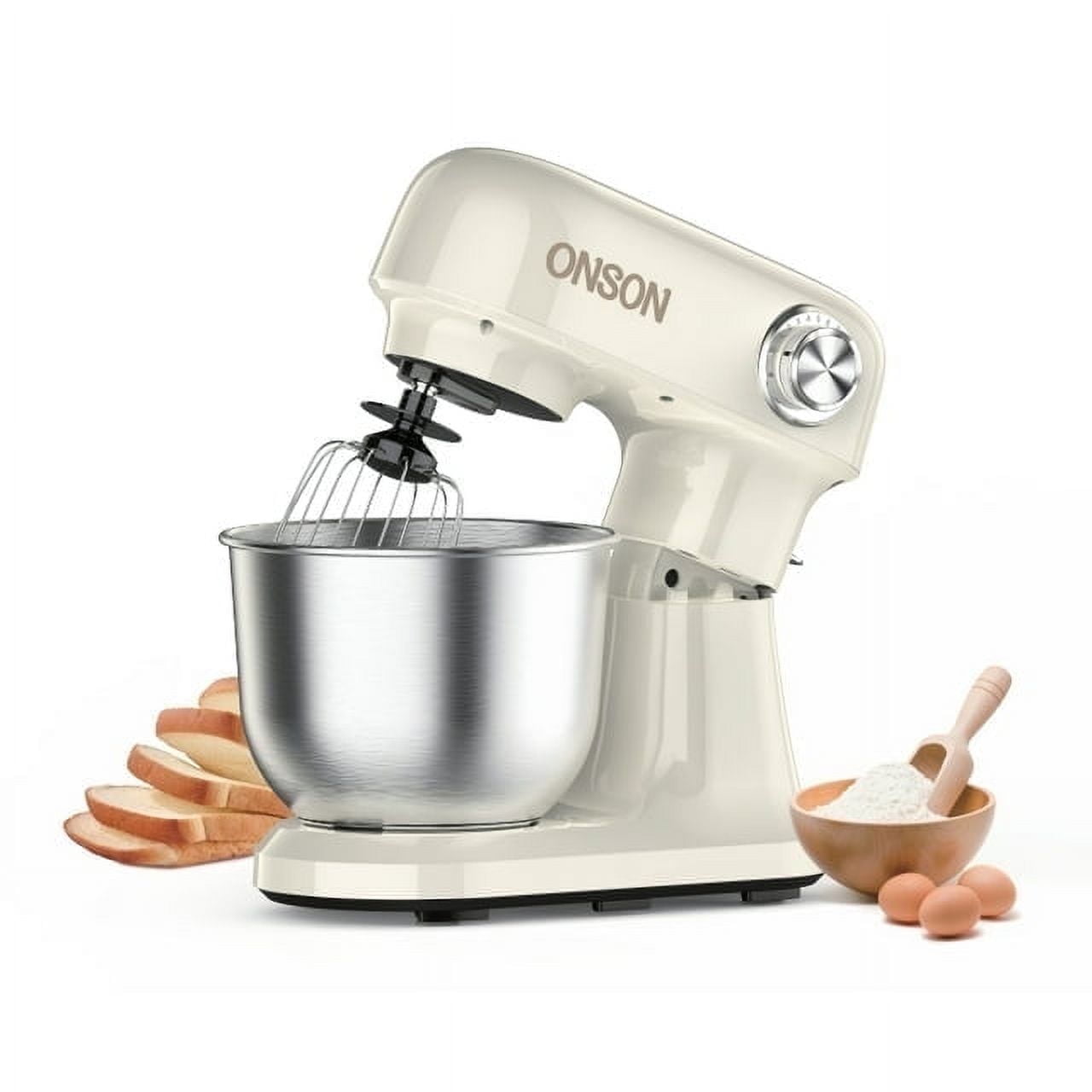 ONSON Stand Mixer, 5 QT Electric Mixer, 350W Copper Motor, 12 Speed ...