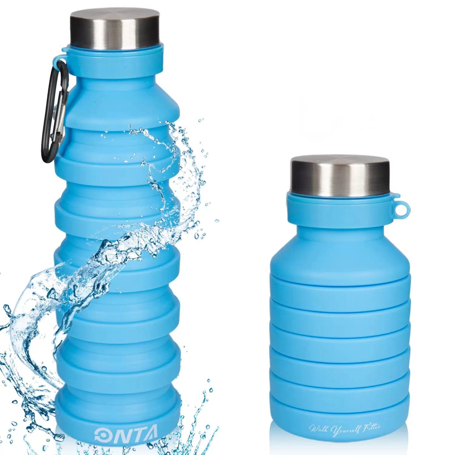 Copco Hydra Resuable Water Bottle, 20-Ounce, Blue - Walmart.com