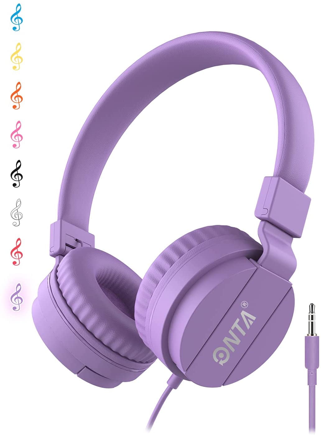 ONTA Kids Headphones for Boys & Girls - Wired Headset for School ...