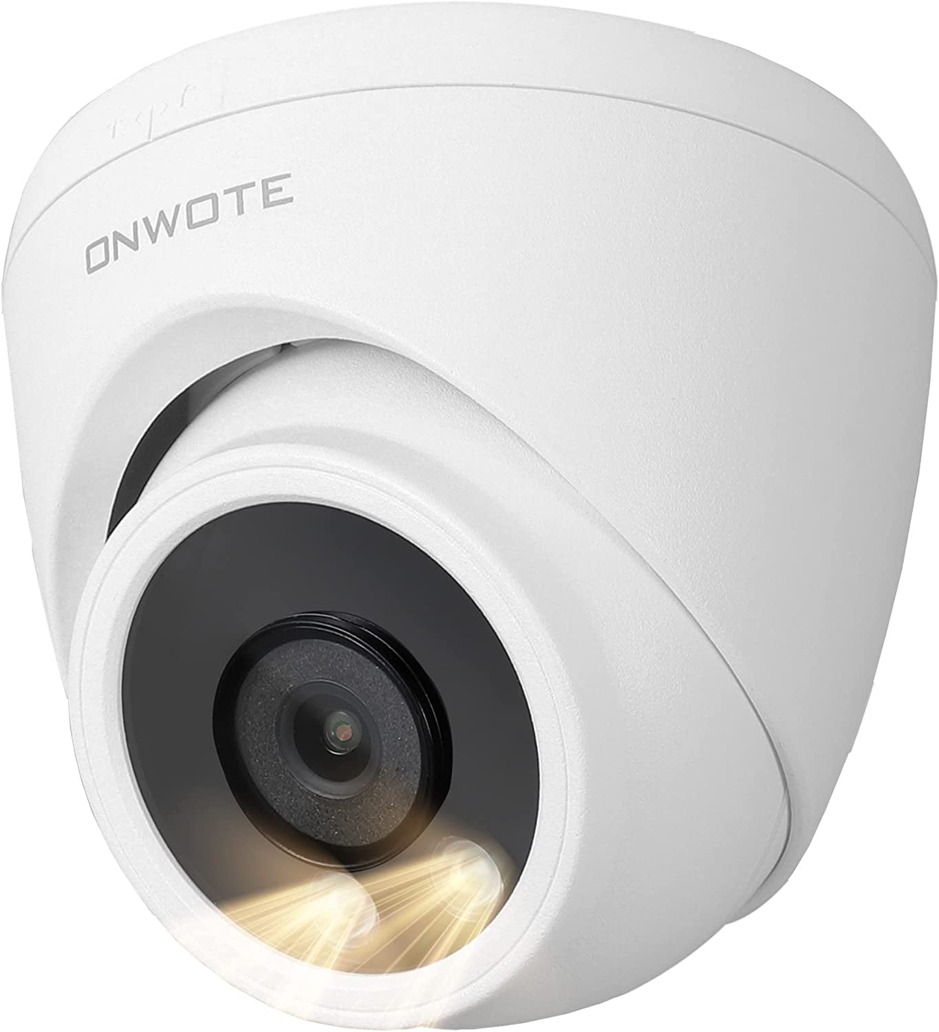 ONWOTE 6MP PoE IP Camera: AI Detection, Spotlights, 110° Angle, Outdoor ...