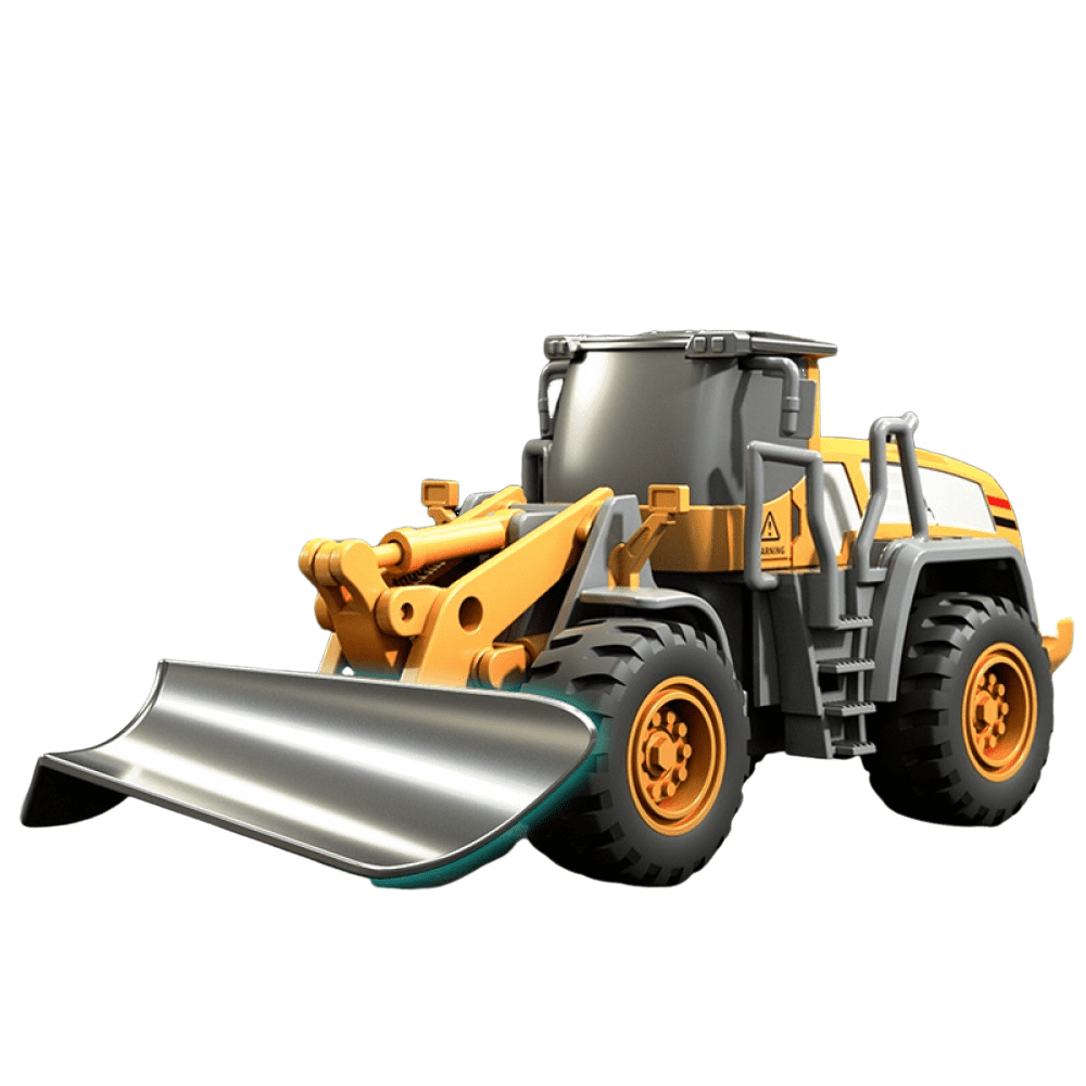 ONXE Backhoe Loader Excavator Truck Toy, 1/50 Metal Construction ...