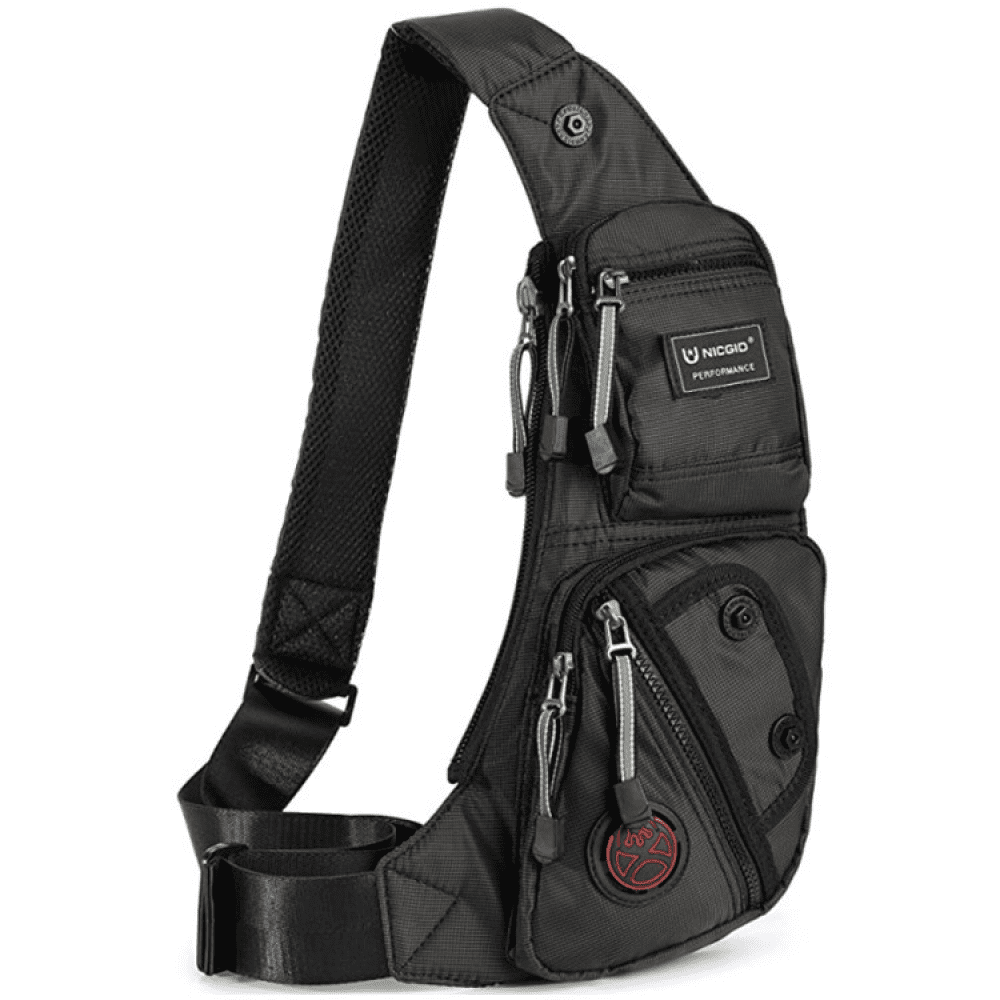 ONXE Travel Portable Shoulder Bag Men's Out Waterproof Nylon Chest ...