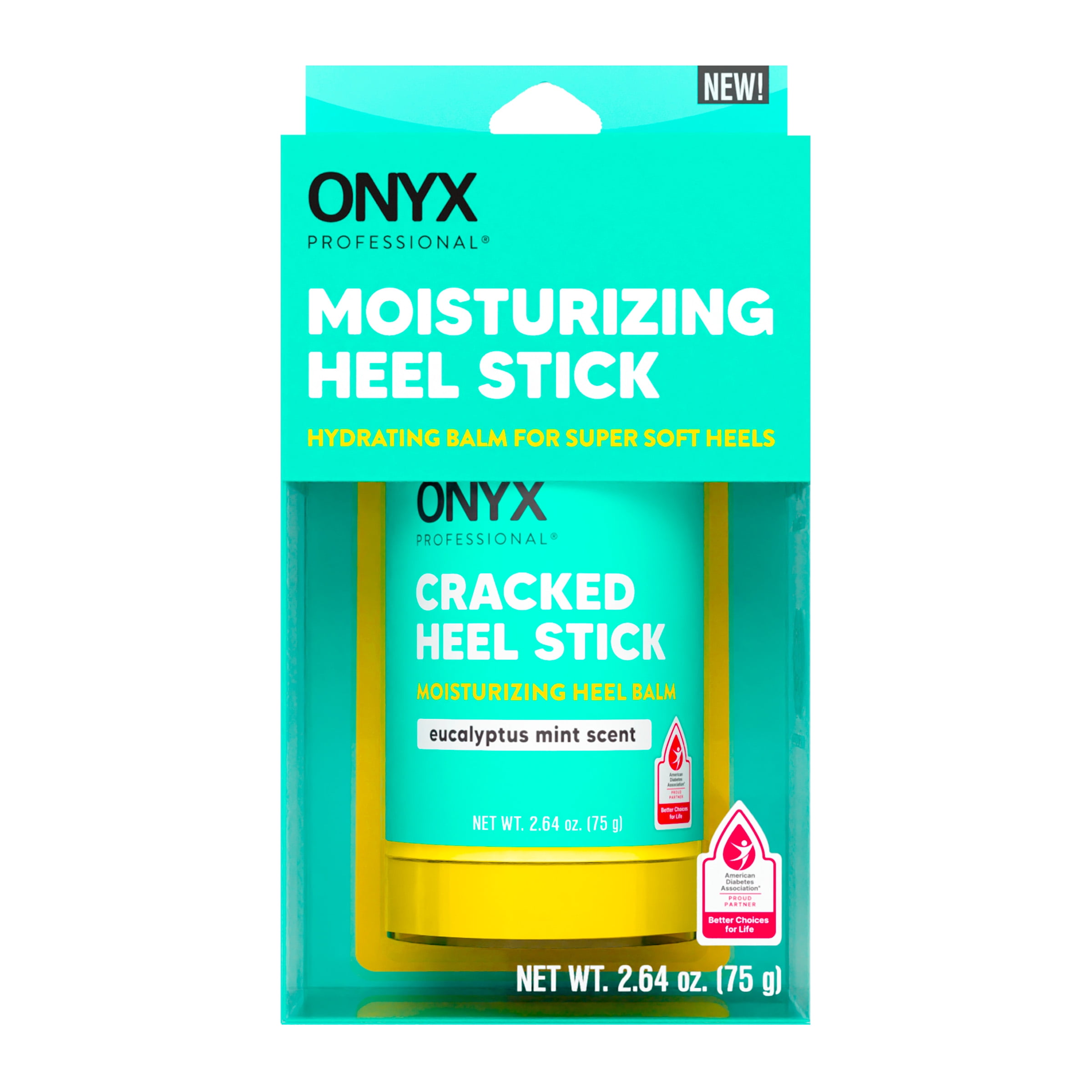 ONYX Professional Moisturizing Cracked Heel Stick, Hydrating Balm for ...