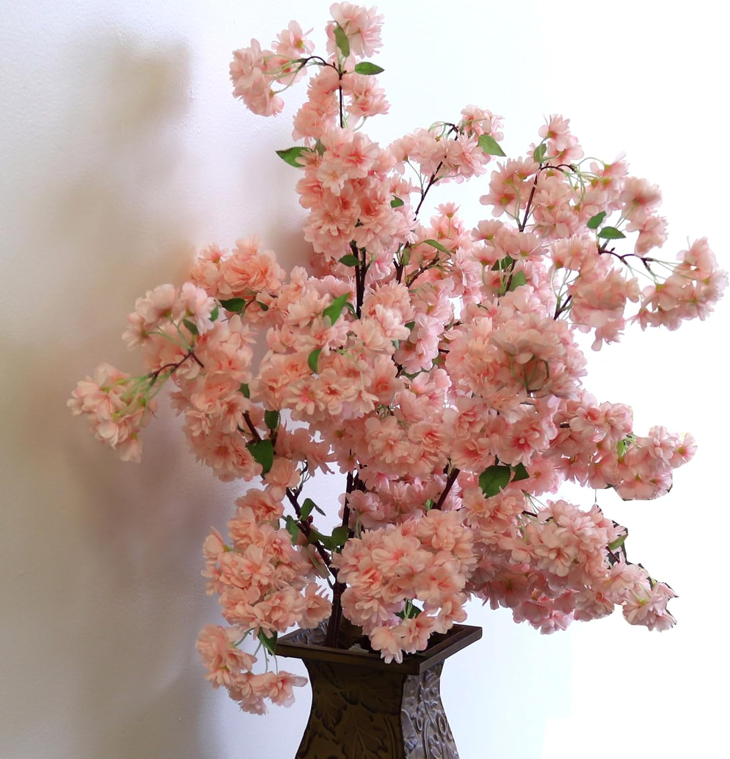 ONZA 30" Light Pink Cherry Blossom Branches - Real Touch Faux Cherry ...