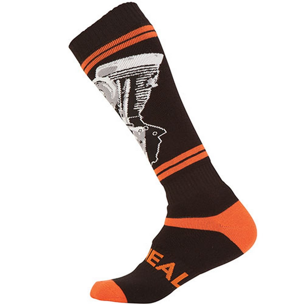 ONeal Pro MX V-Twin Socks V-Twin (OSFM, Black V-Twin) - Walmart.com