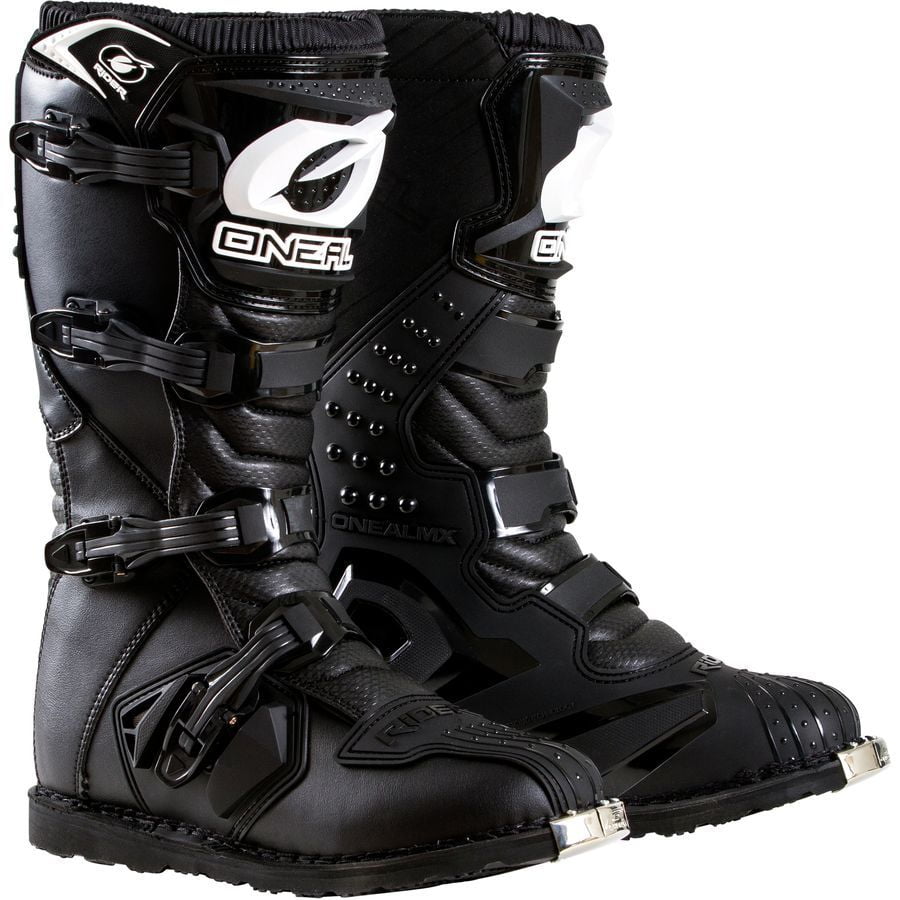 O'neal Rider Boots, Mens/Unisex, Black, Size 9, Snap-Lock Closure ...