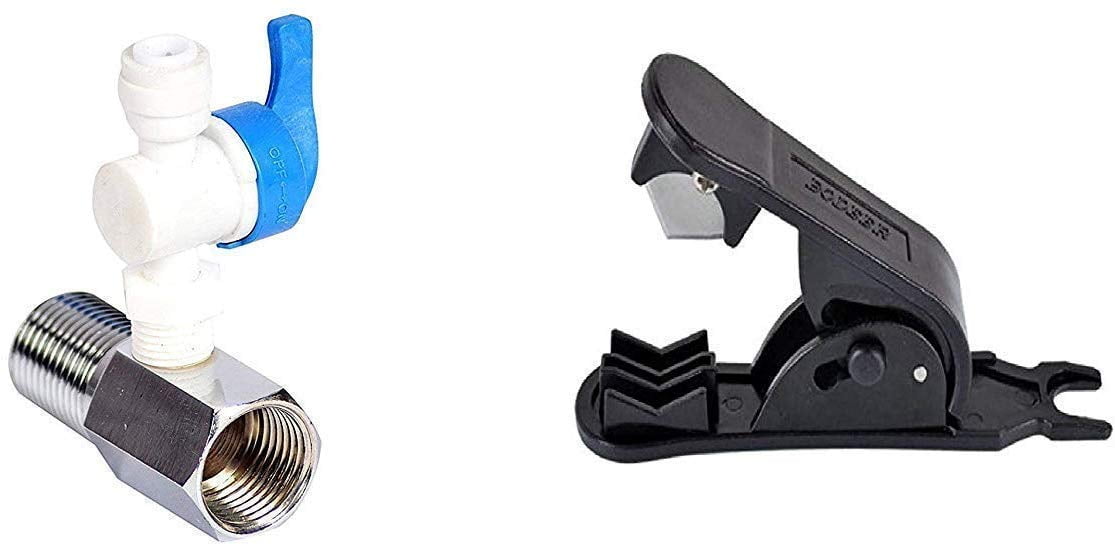 OO LALA JI RO Valve Tube Cutter Plastic 14 inch Quickconnect RO Water ...