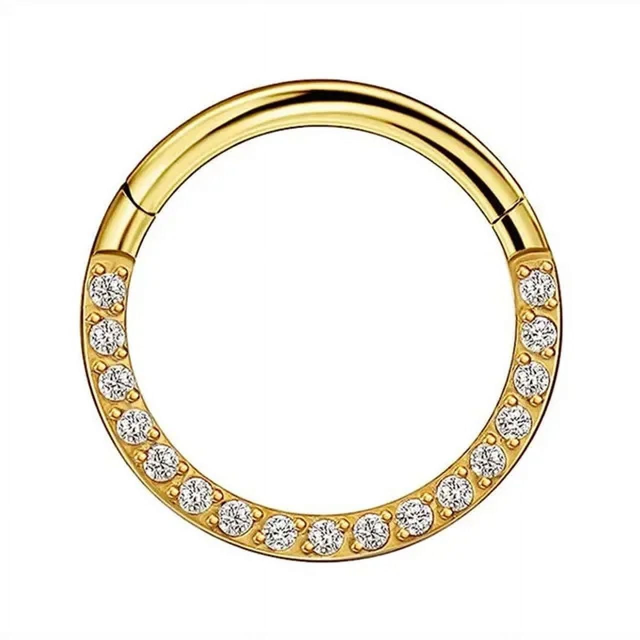 OOCA 1Pcs planet Septum Hoop Clickers Nose Ring Cartilage Piercing ...