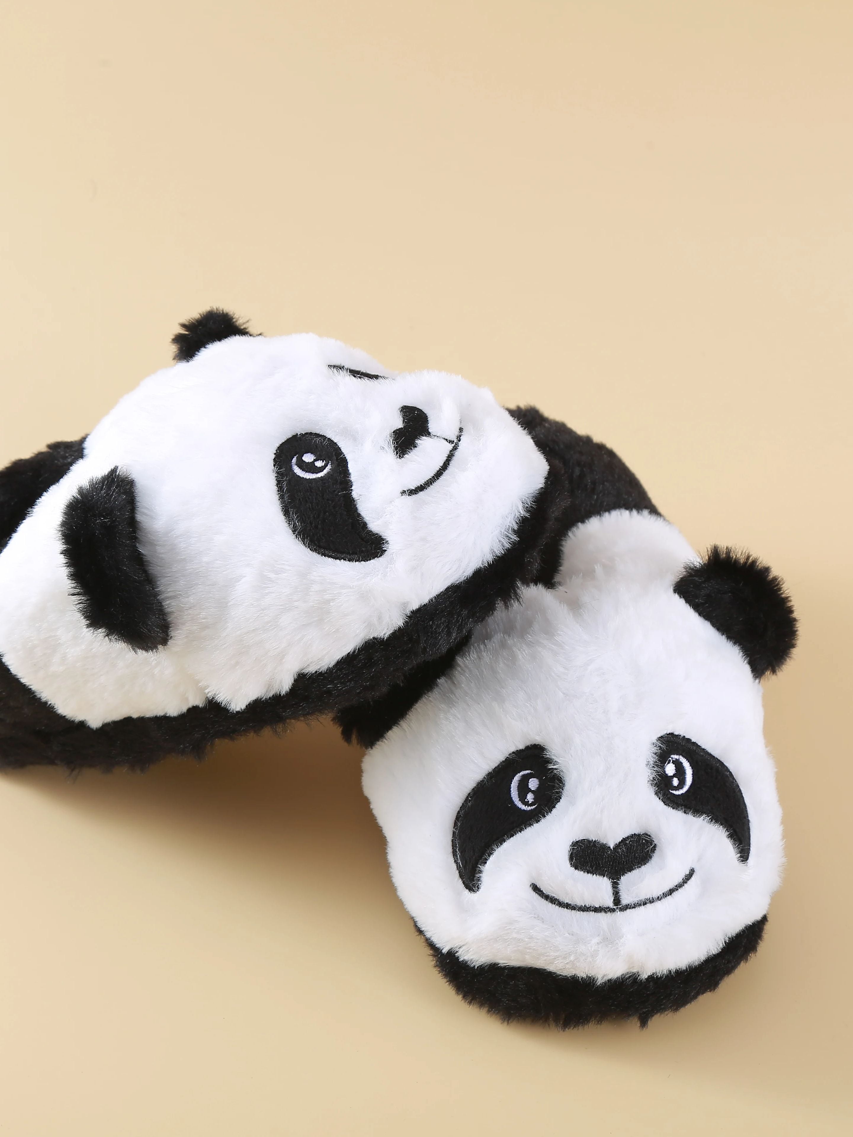 OOCA Kids Panda Design Slip Warm Slides Indoor Cute Slippers Winter Shoes - Walmart.com