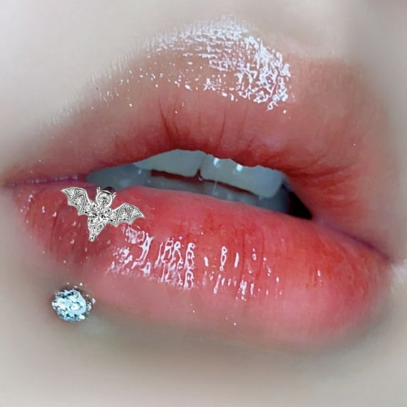 OOCA Stainless Steel Lip Ring Butterfly Star Bat Piercings Nose Rings ...