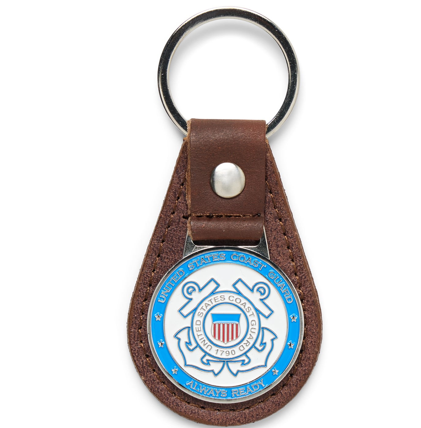 OODA U.S. Coast Guard Leather Keychain - Walmart.com