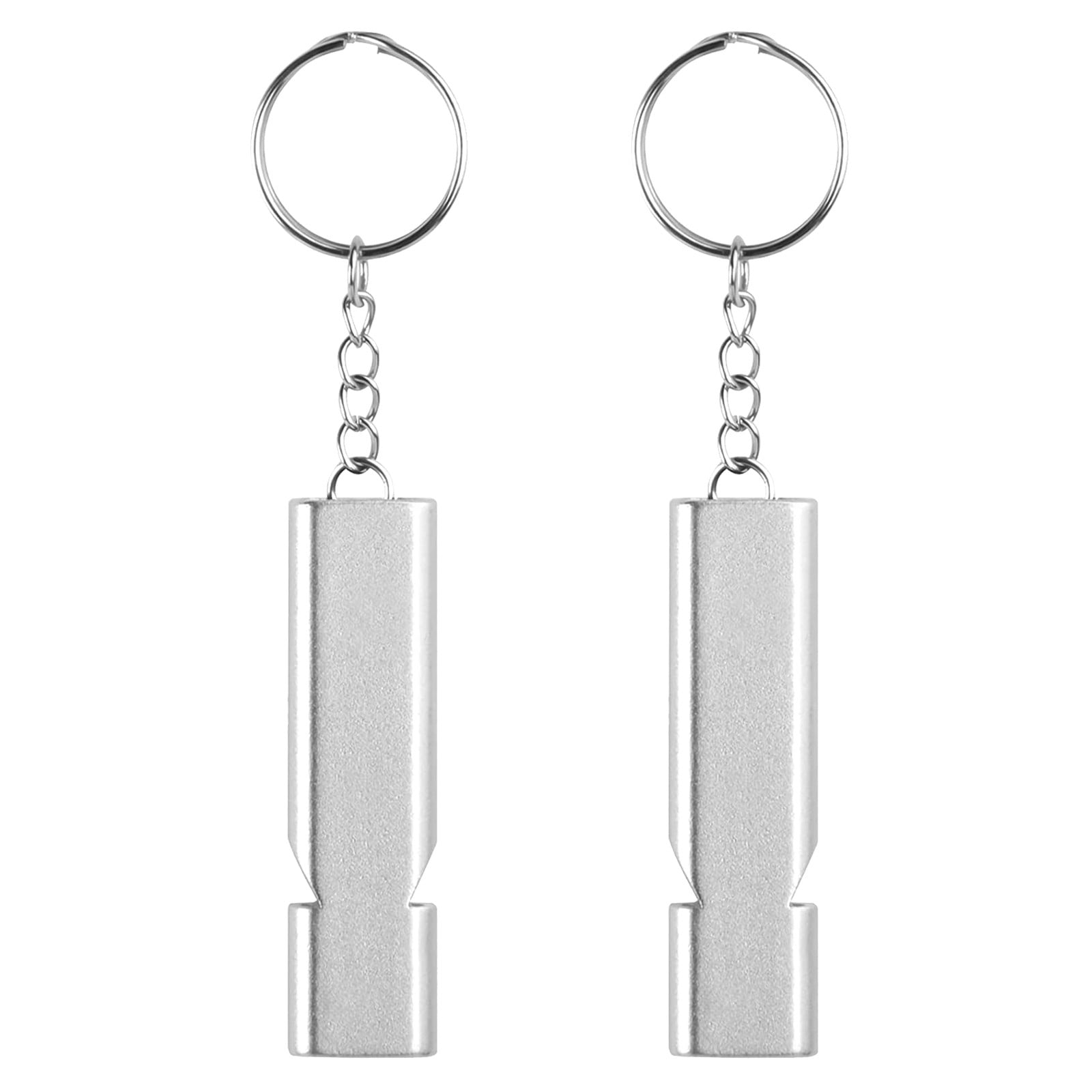 OOEOO Survival Whistle With Key Chain，Aluminum Alloy Dual Frequency ...