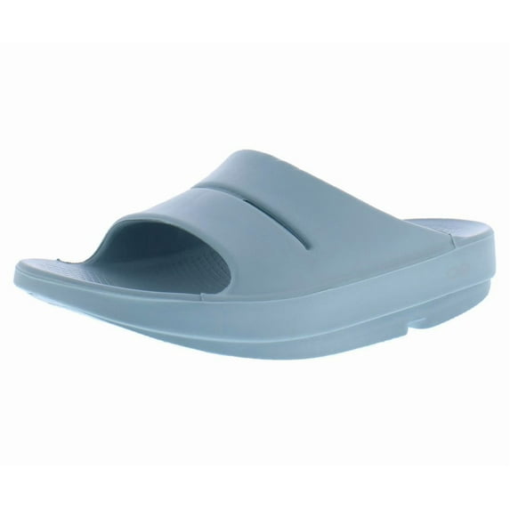 OOFOS OOahh Slide Unisex Shoes Size 8, Color: Mist - Walmart.com