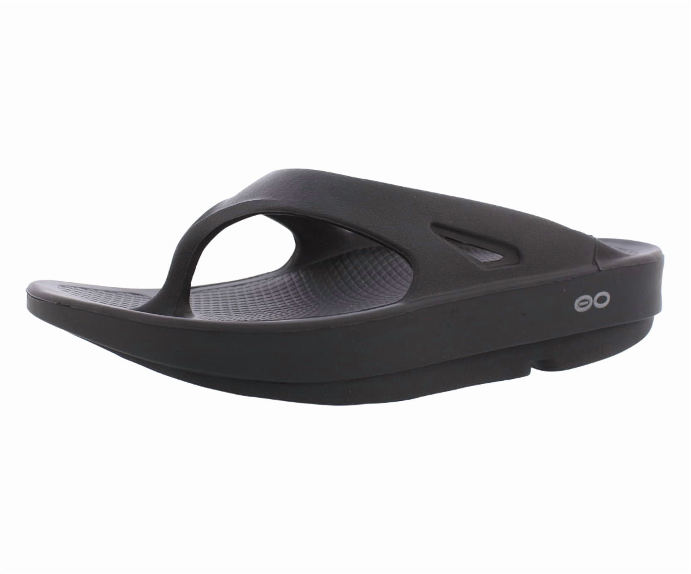 OOFOS OORIGINAL RECOVERY SANDAL MEN 11 WOMEN 13 (EU M44 W44) 1000 BLACK ...