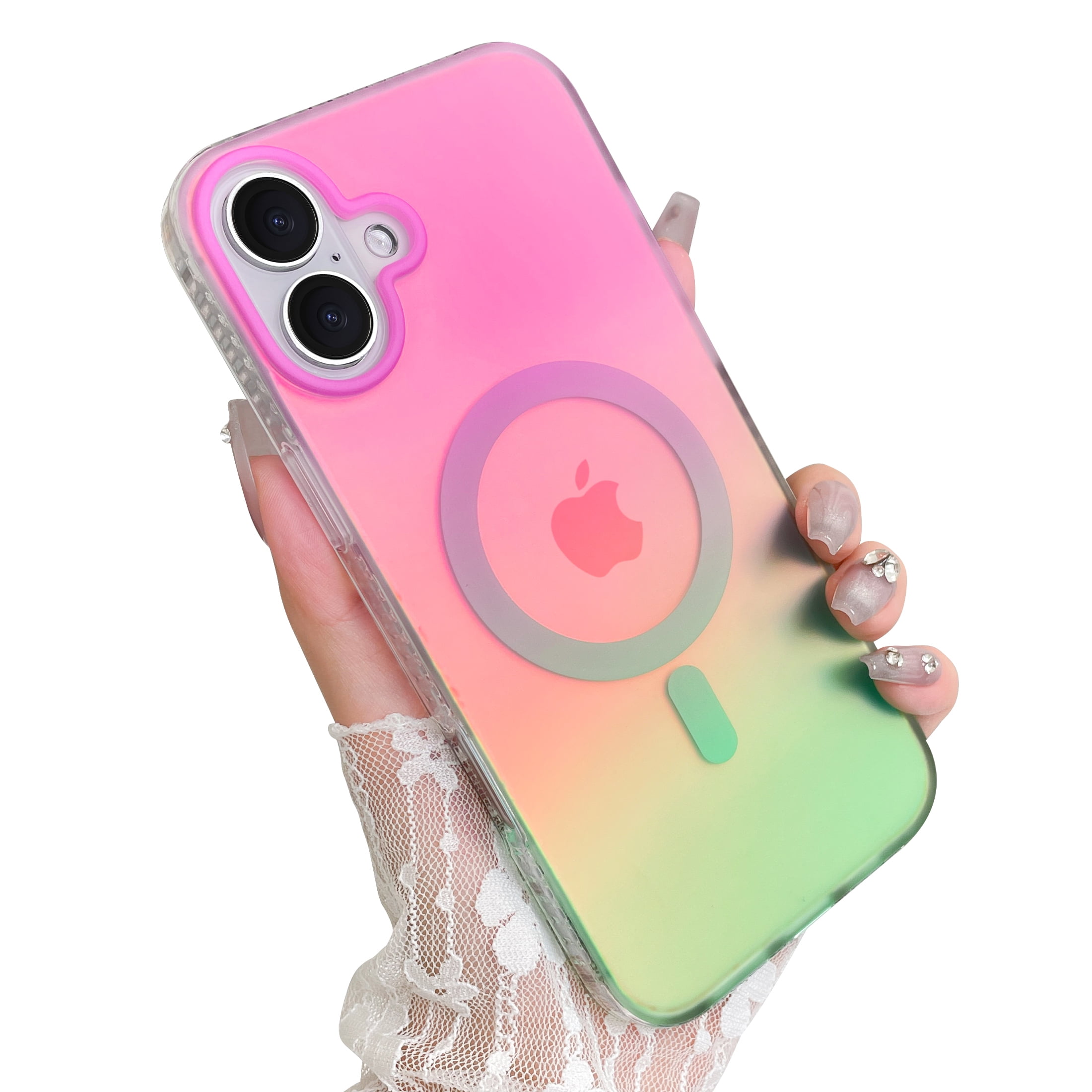 OOK For iPhone 16 Plus Case Magnetic, Compatible with Magsafe Cute ...