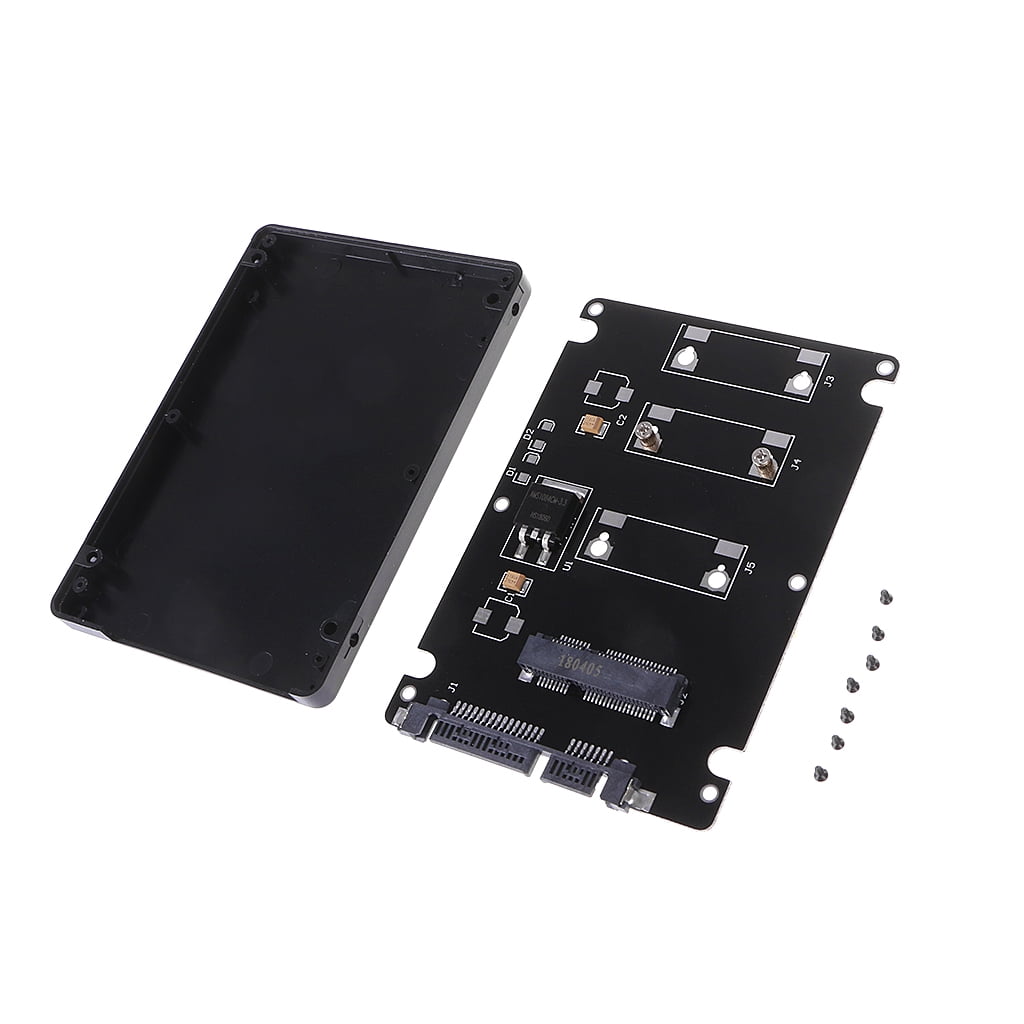OOKWE 1PC 7MM Thickness Mini PCI-E mSATA SSD to 2.5" SATA Hard Disk ...