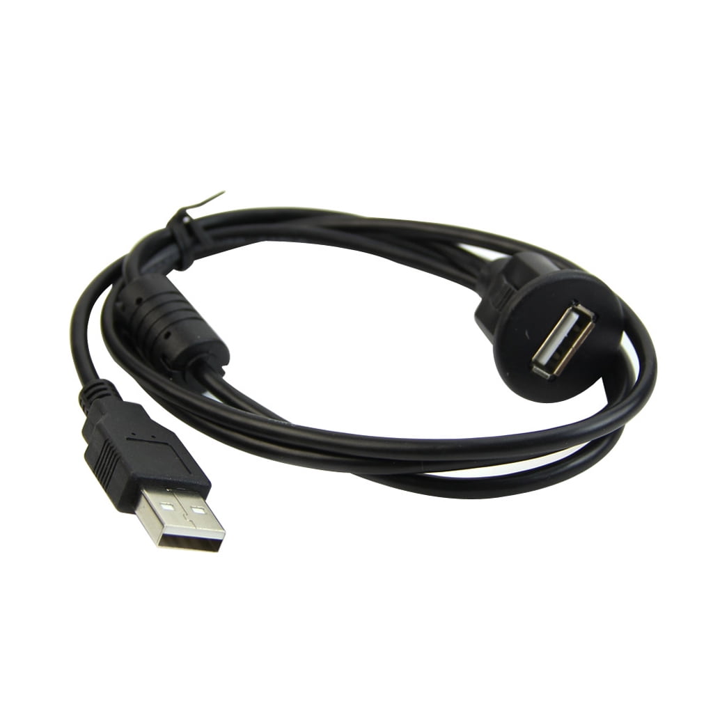 OOKWE 1m Car Dash Vehicle Dashboard Flush Mount USB 2.0 Socket ...