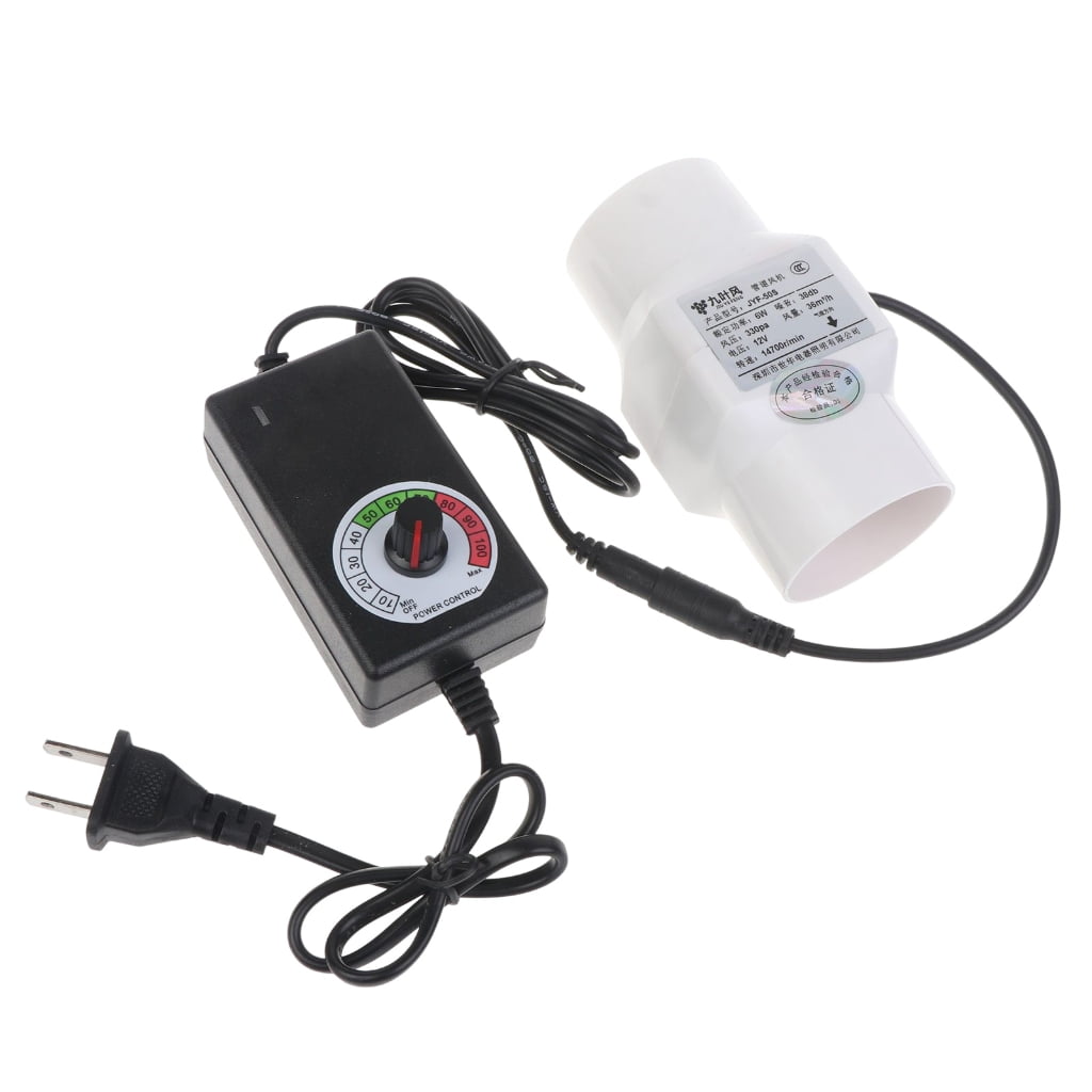 OOKWE Quiet Home Bath Vent: 50mm Exhaust Pipe Duct Fan for Bathroom and ...