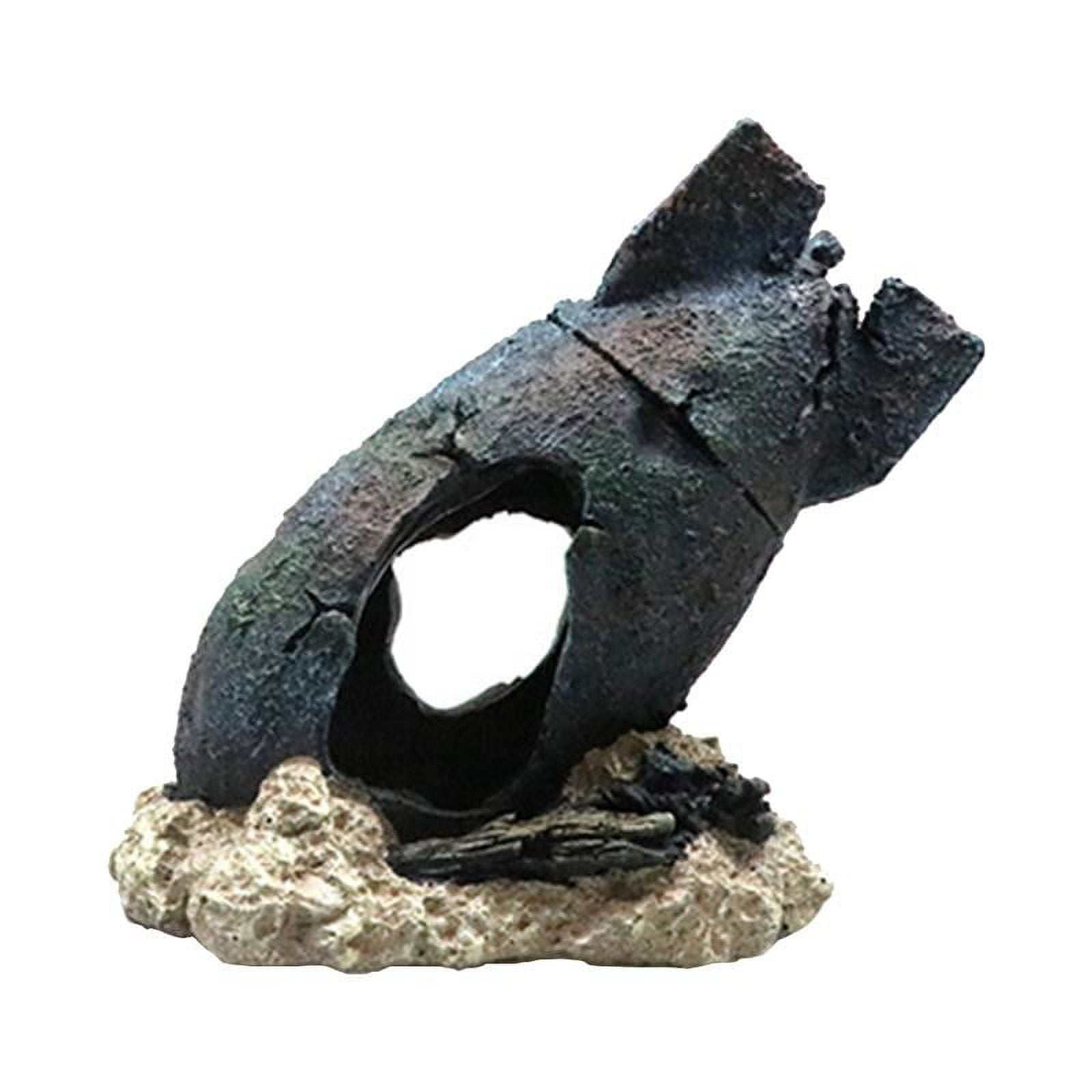 OOKWE Aquarium Resin Decoration Military Weapons Theme Hideout Betta ...