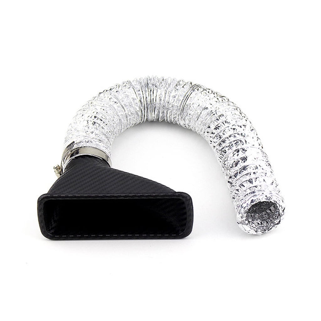 OOKWE Car Air Intake Front Bumper Carbon Fiber Duct Aspirated Turbine ...