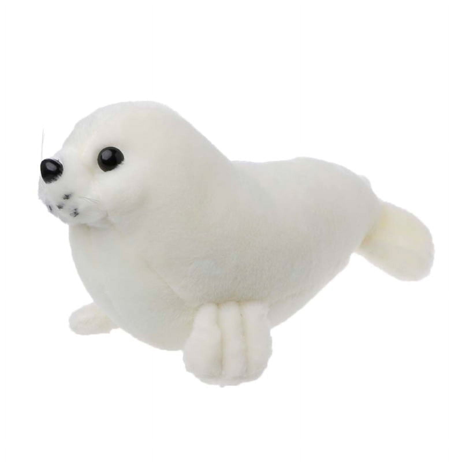 OOKWE Cute Marine Animals Seal Toys Kawaii Plush Toys Simulation Seals ...