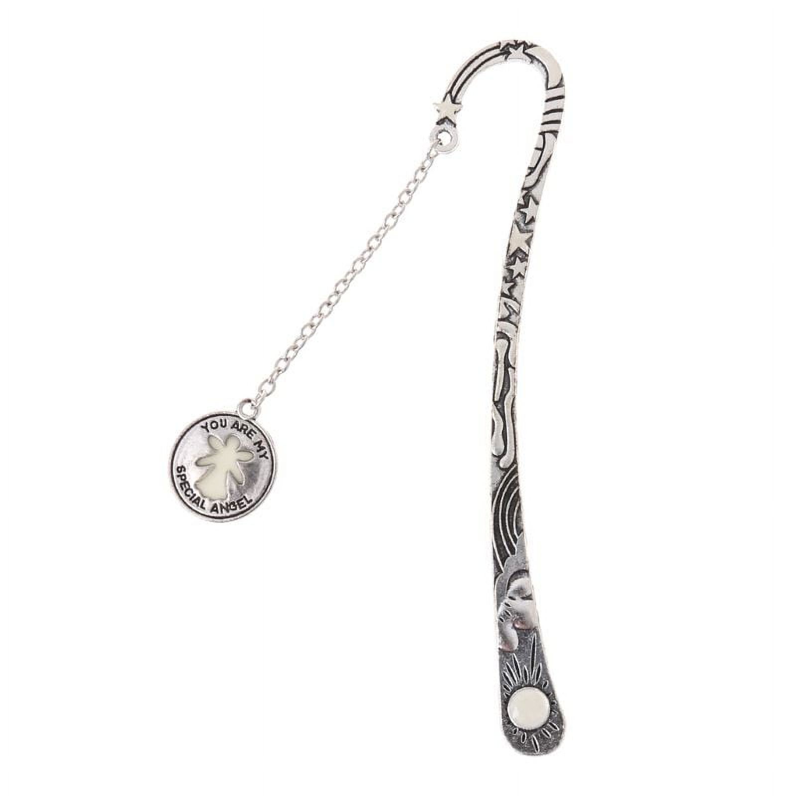 OOKWE Glow In The Dark Luminous Book Marker Creative Elf Bookmark Label ...