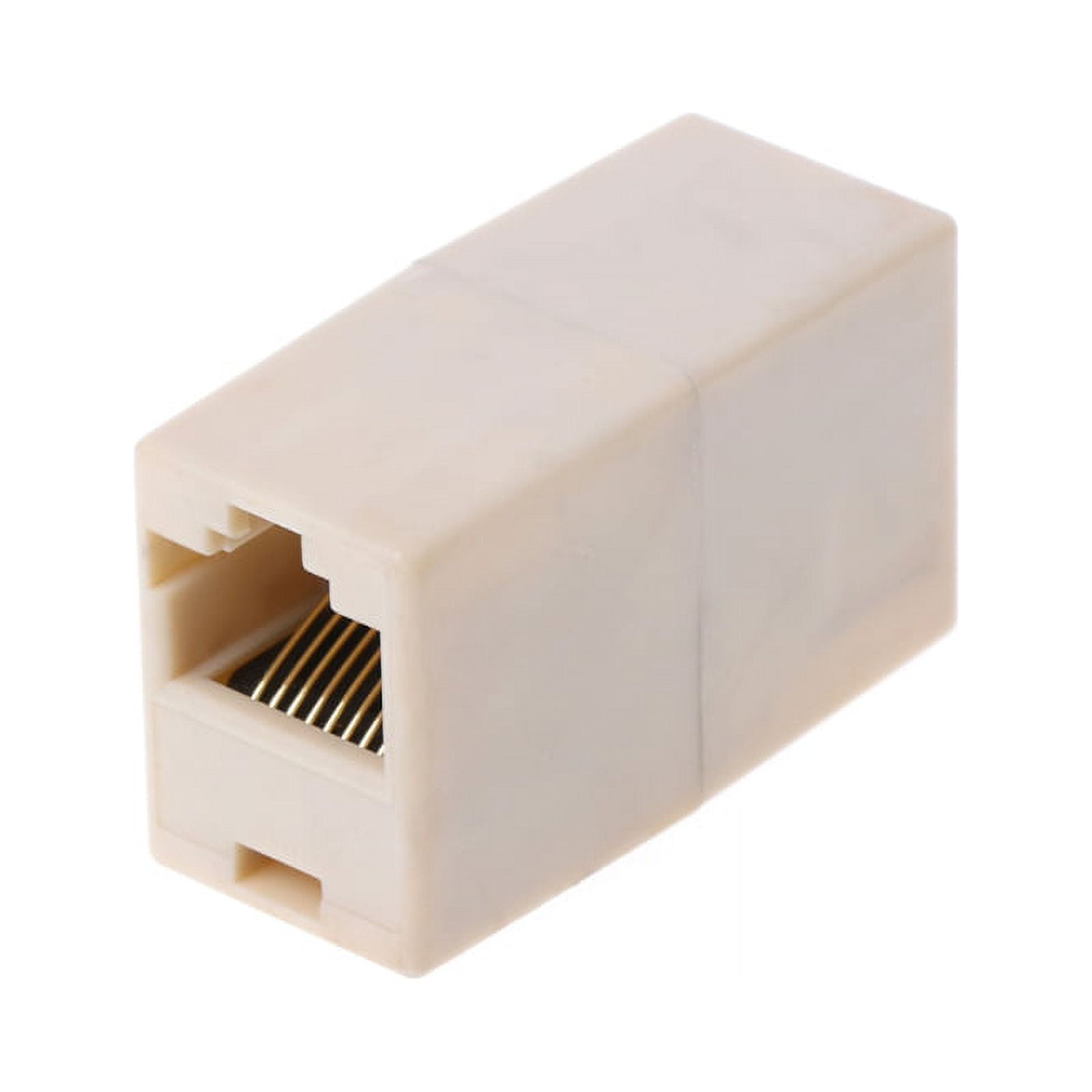 OOKWE RJ45 Connector CAT5 / 5E Ethernet Adapter 8P8C Network Extender ...