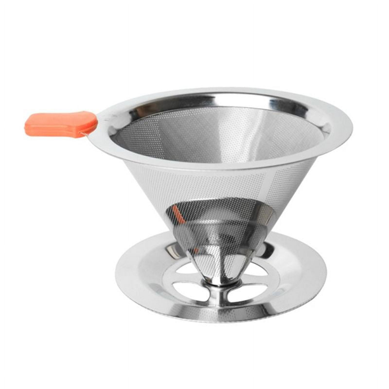 OOKWE Reusable Coffee Filter 304 Stainless Steel Cone Coffee Filter ...