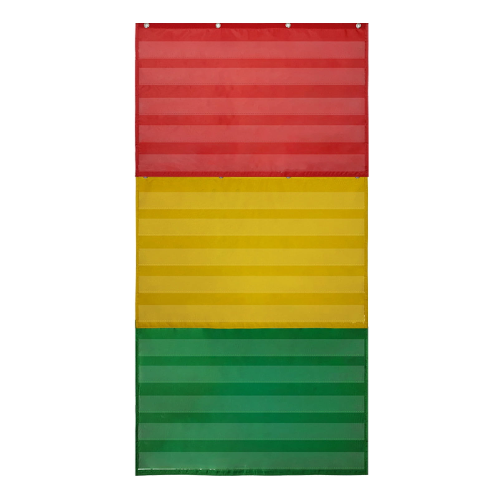 OOKWE Wall Storage Pocket Chart for Classroom Wall Organizer with ...