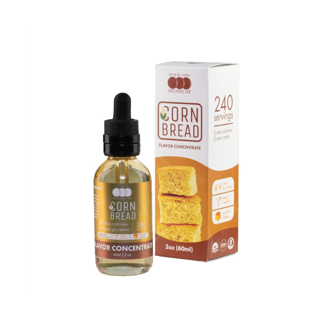 OOOFlavors Cornbread Flavoring Extract - Highly Concentrated Cornbread ...