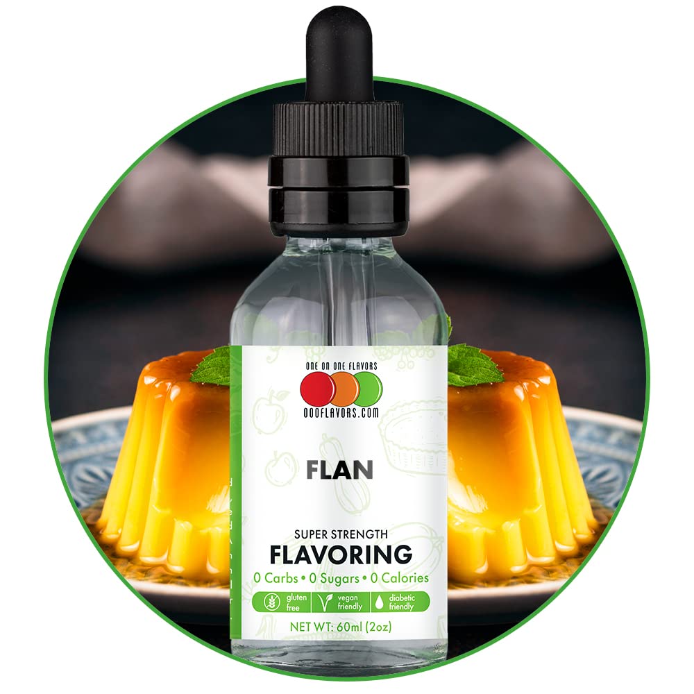 OOOFlavors Flan Flavored Liquid Concentrate (2 oz) - Walmart.com