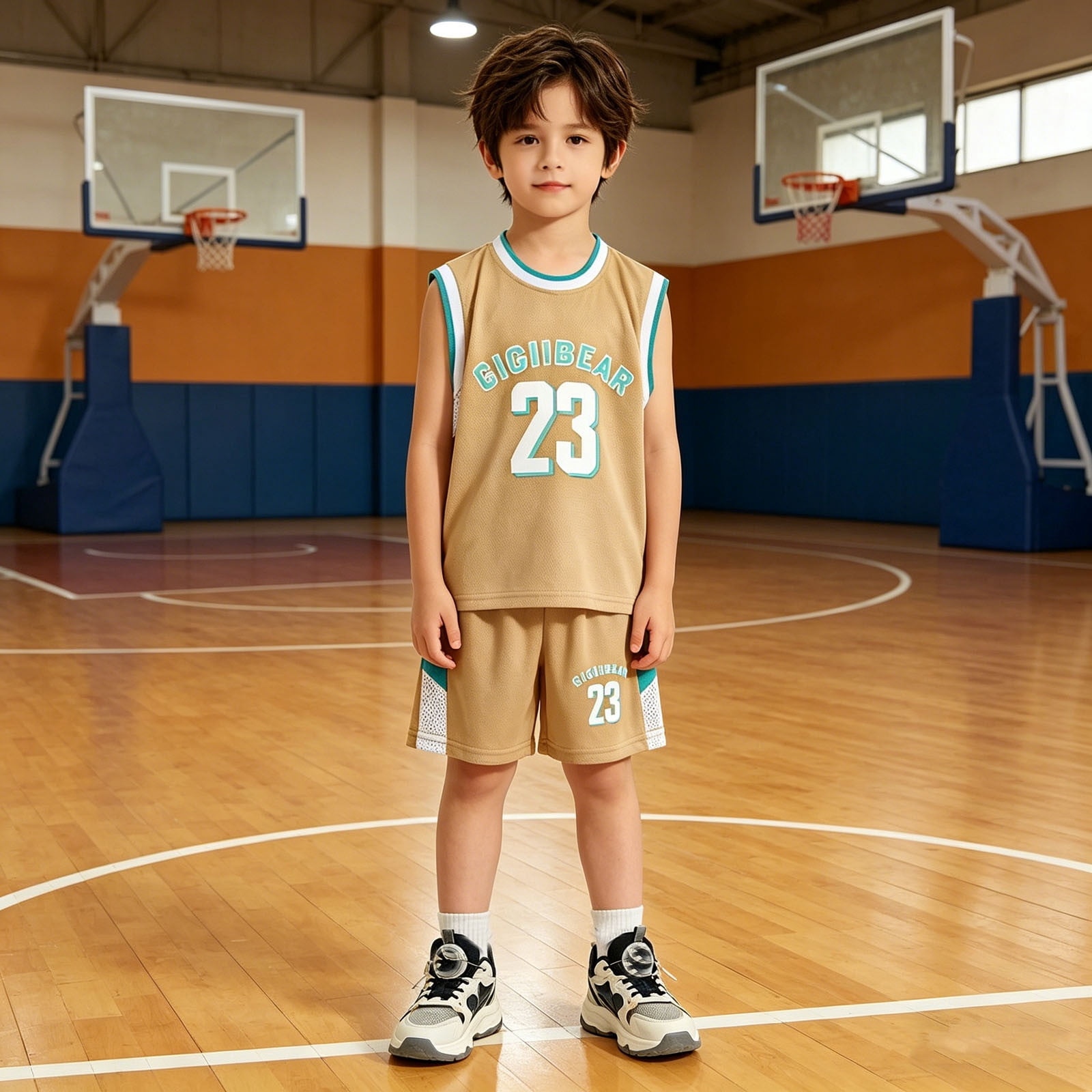 OOOUM Boys 2 Piece Matching Clothing Set Sleeveless Summer Vest Top ...
