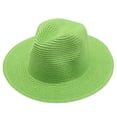 OOOUM Classic Fedora Hats For Mens And Womens Wide Brim Floppy Sun Hats ...