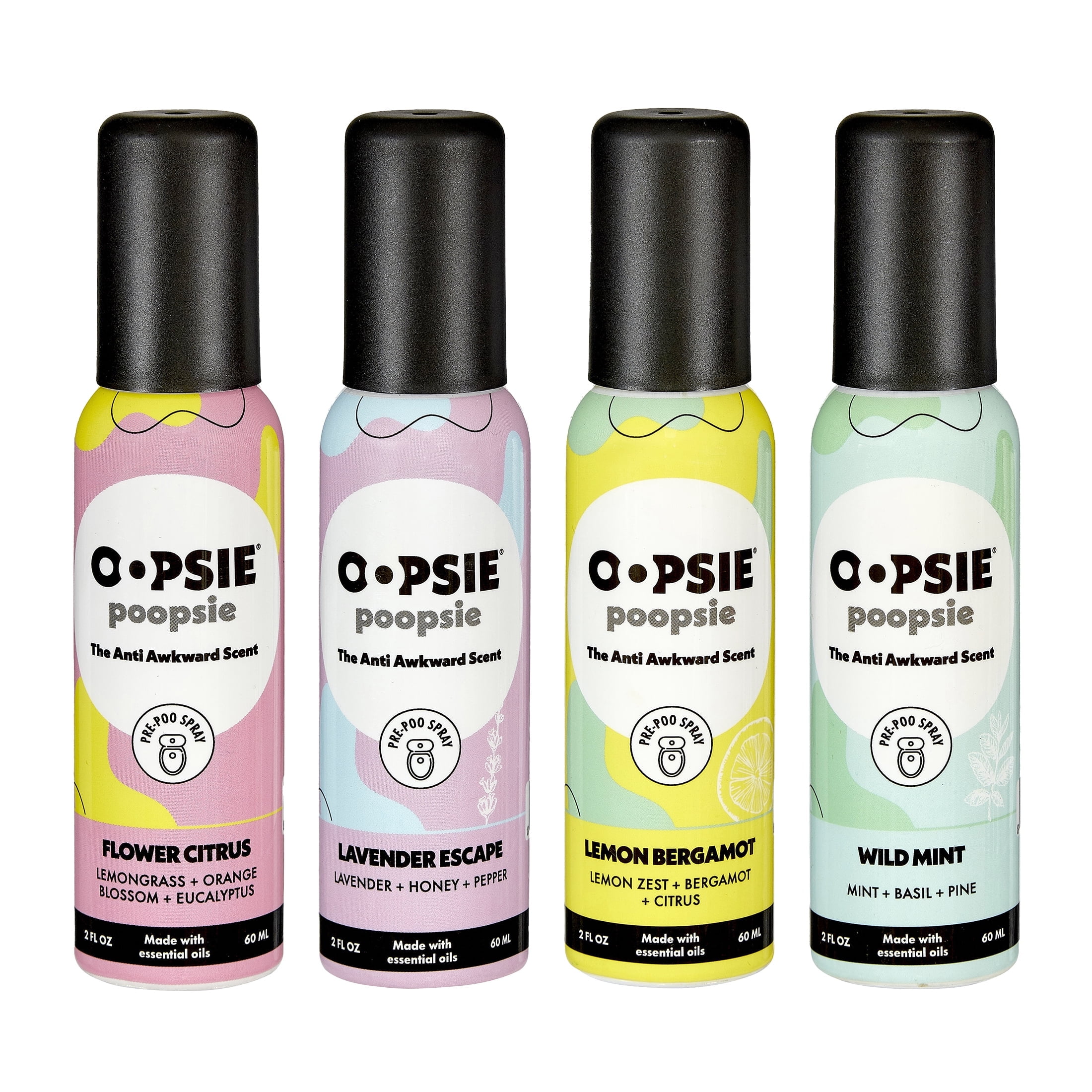 OOPSIE POOPSIE VARIETY PACK Flower Citrus, Lavender Escape, Wild Mint ...